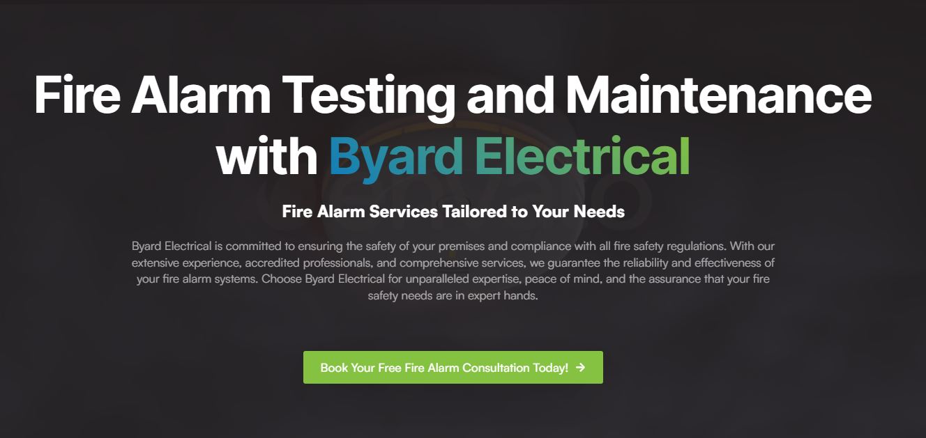 Commercial Fire Alarm Test Gloucester | Byard Electrical
